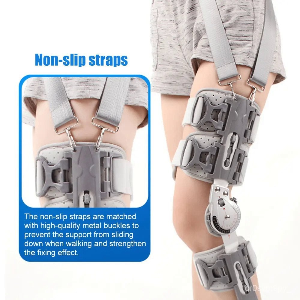 Adjustable Knee Joint Fixation Brace Fracture Ligament Strain Medical ...