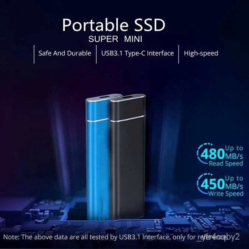 2023 New High Speed 16TB/32TB/64TB/128TB USB 3.1 Portable External ...