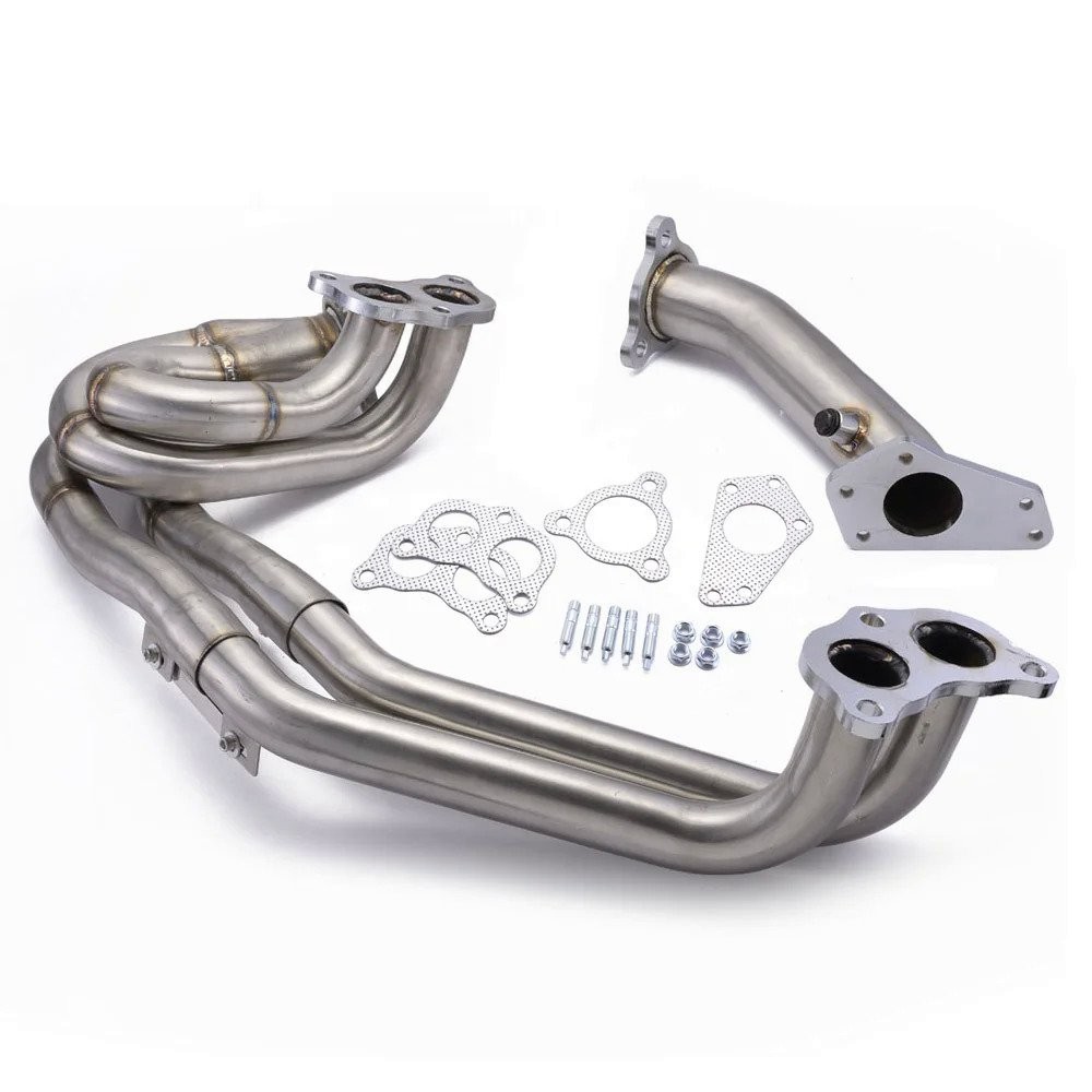 EPMAN Exhaust Header + Up-pipe Turbo Stainless Steel 2.0L 2.5L for ...