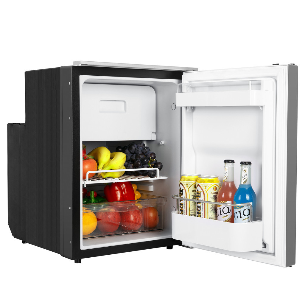 DC 12volt 50L Mini Car Fridge Freezer with European Compressor Portable ...