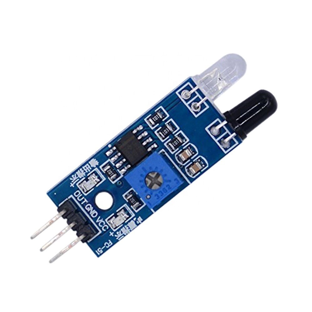 Smart Car Obstacle Avoidance Sensor Module Barrier Ir Infrared Module Photoelectric Reflection