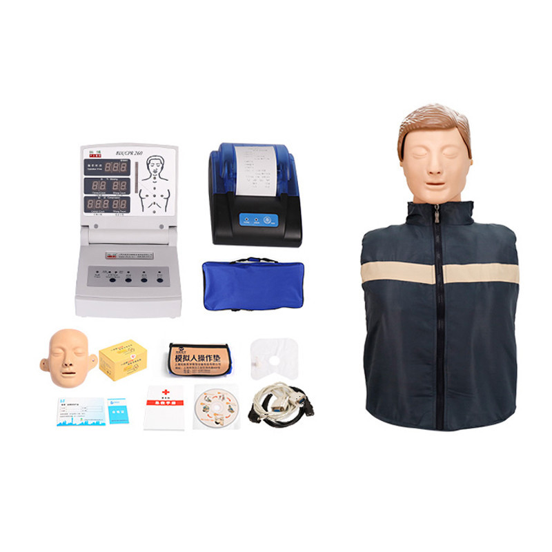 Teaching Life Size School Emergency Half Body Manikin First Aid Kits ...