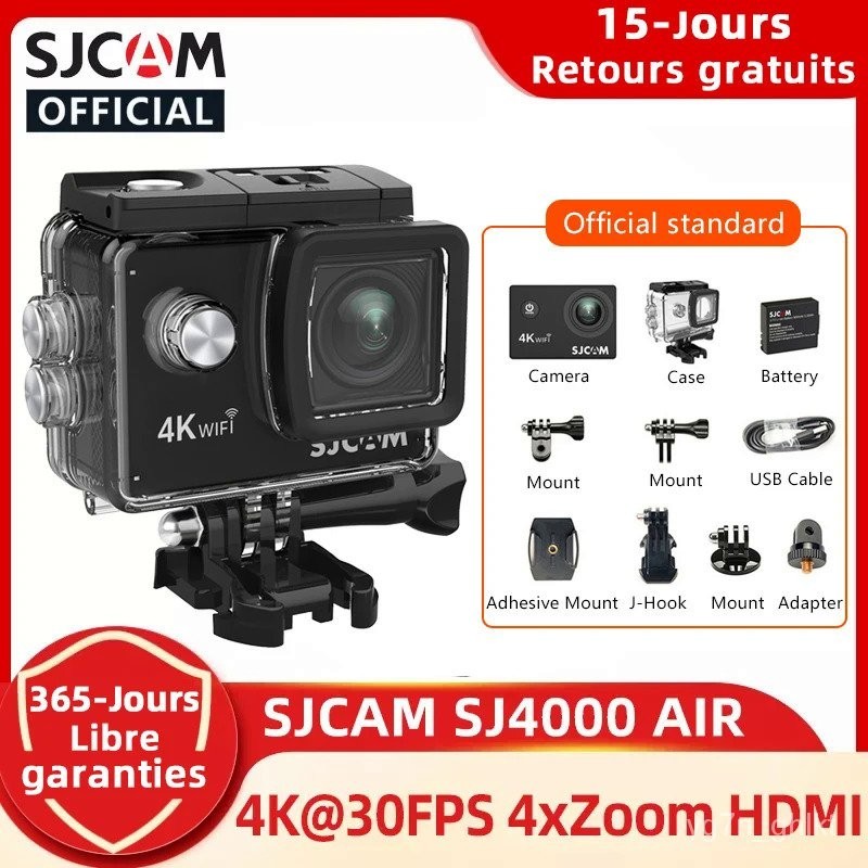 Original SJCAM SJ4000 AIR 4K Action Camera Full HD Allwinner 4K 30FPS WIFI 2.0" Screen Mini Hel ...