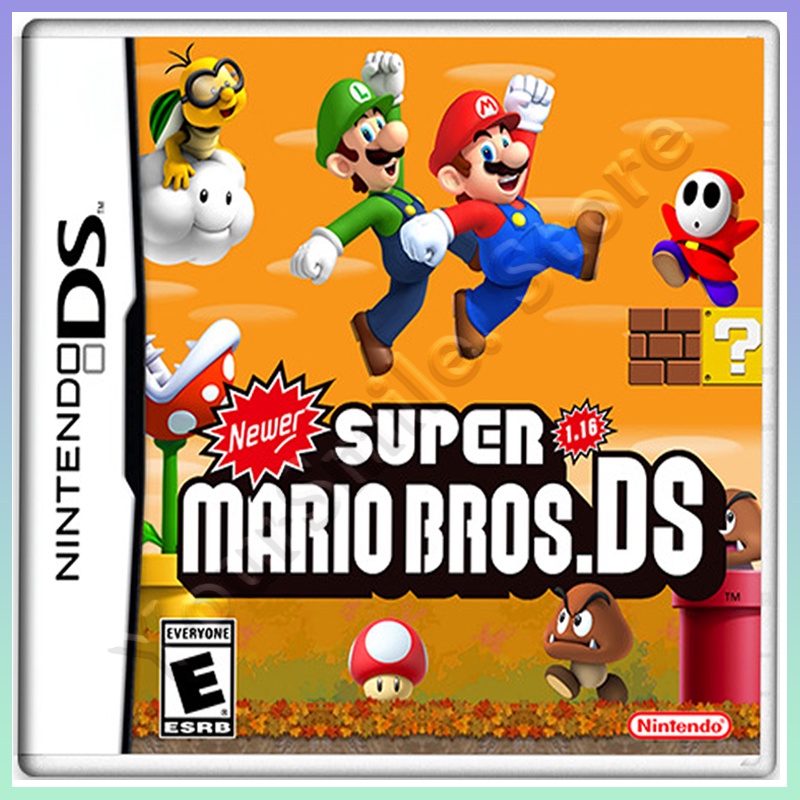 Newer Super Mario Brothers NDS Game Card Cartridge American Version in ...