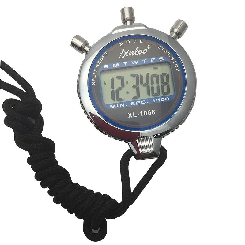 §Digital Stopwatch LCD Timer Stop Watch Swimming Running Timing For ...