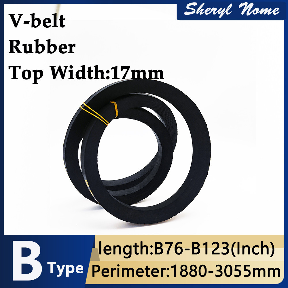 3D V-belt British B-type B76-123 rubber transmission belt A-type B-type ...