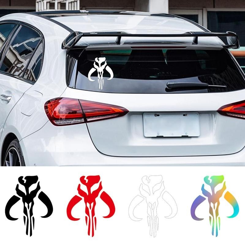 ☆Car Stickers Skull Halloween Scary Grim Reaper Ghost Car Decal ...