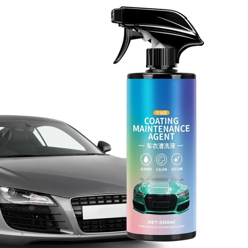 ♨Car Wash Shampoo 500ml Quick Waterless Detailer Spray Quick Waterless ...