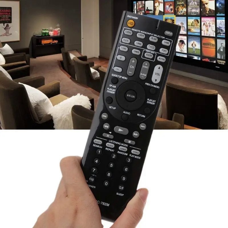 RC-762M Remote Control Contorller Replacement for Onkyo AV Receiver HT-S3400 AVX-290 HT-R390 HT ...