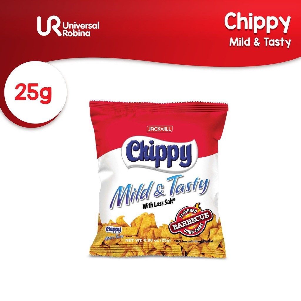 Chippy Mild & Tasty Flavored Corn Chips 25g | Shopee Philippines