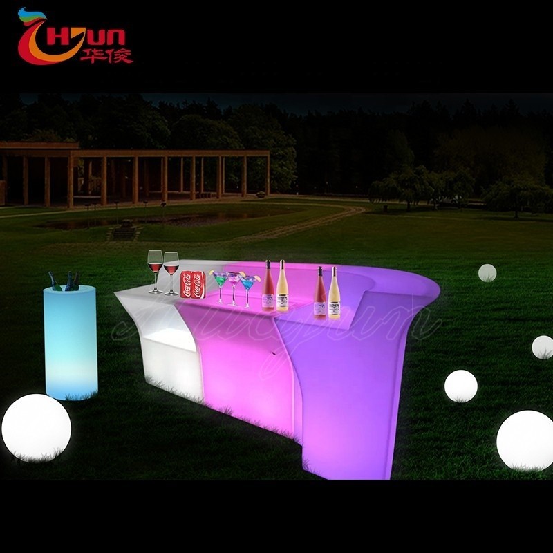 Led bar counter portable bar led table for nightclub /restaurant ...