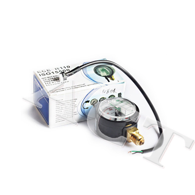 ACT CNG Miniature Bourdon Tube Manometer Double Needle Injection ...