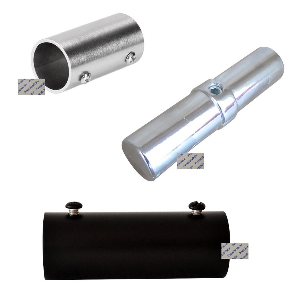 4Pcs Stainless Steel Matte Black 19 22 25 32MM Pipe Tube Straight ...