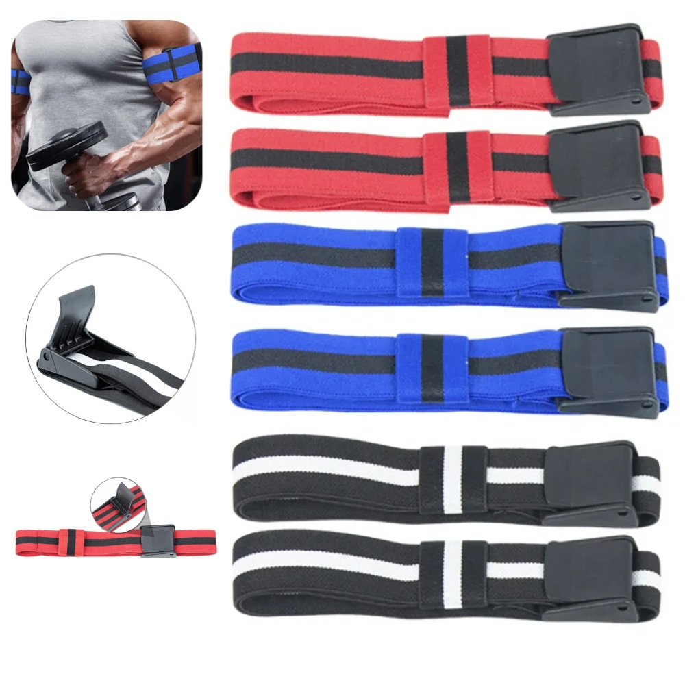 BFR Occlusion Bands Bodybuilding Resistance Bands Heavy Weight Lifting ...