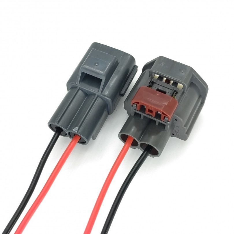 2 Pin DT Series Male to Female Wire Harness Waterproof Connector Wiring ...