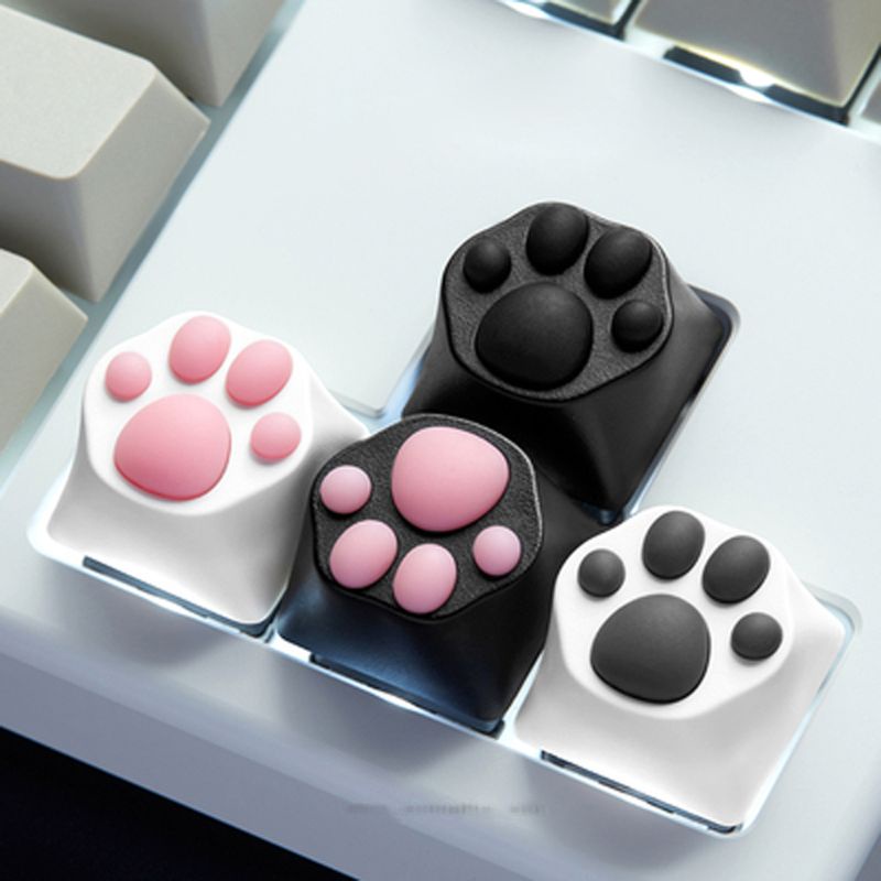 ♠Personality Customized ABS Silicone Kitty Paw Artisan Cat Paws Pad ...