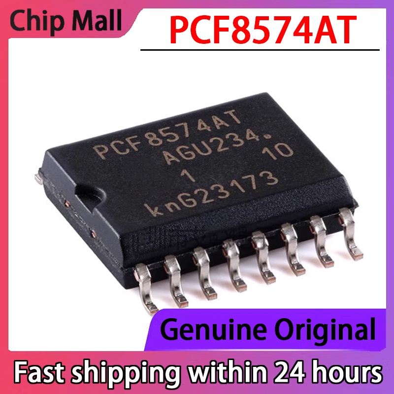 5PCS Original SMD PCF8574AT PCF8574 SOIC-16 Chip Input/Output Expansion ...