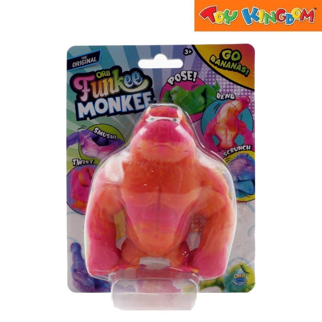 ORB Funkee Monkee Orange Mega Squishy Toys | Shopee Philippines