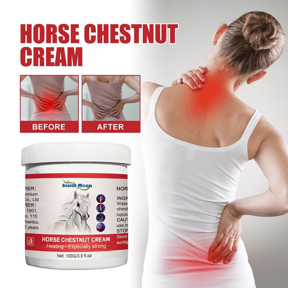 Horse Chestnut Pain Relief Cream Cervical Spine Pain Shoulder Relief ...