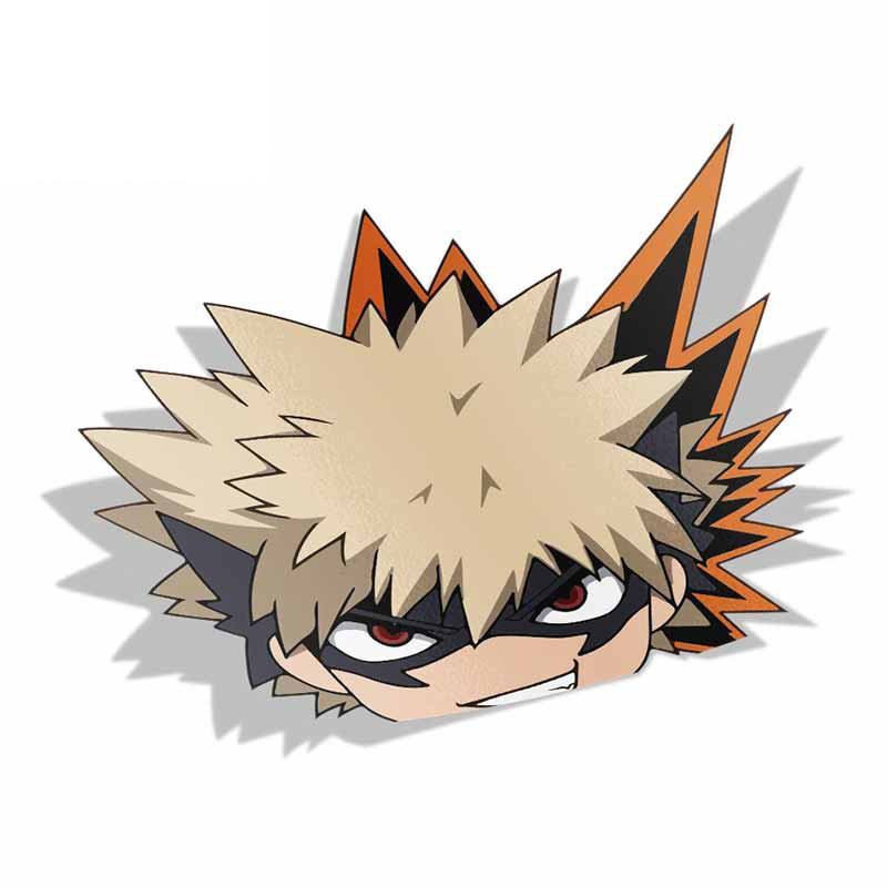 ☝TT for Katsuki Bakugo My Hero Academia Peek Big Head Anime Vinyl PVC ...