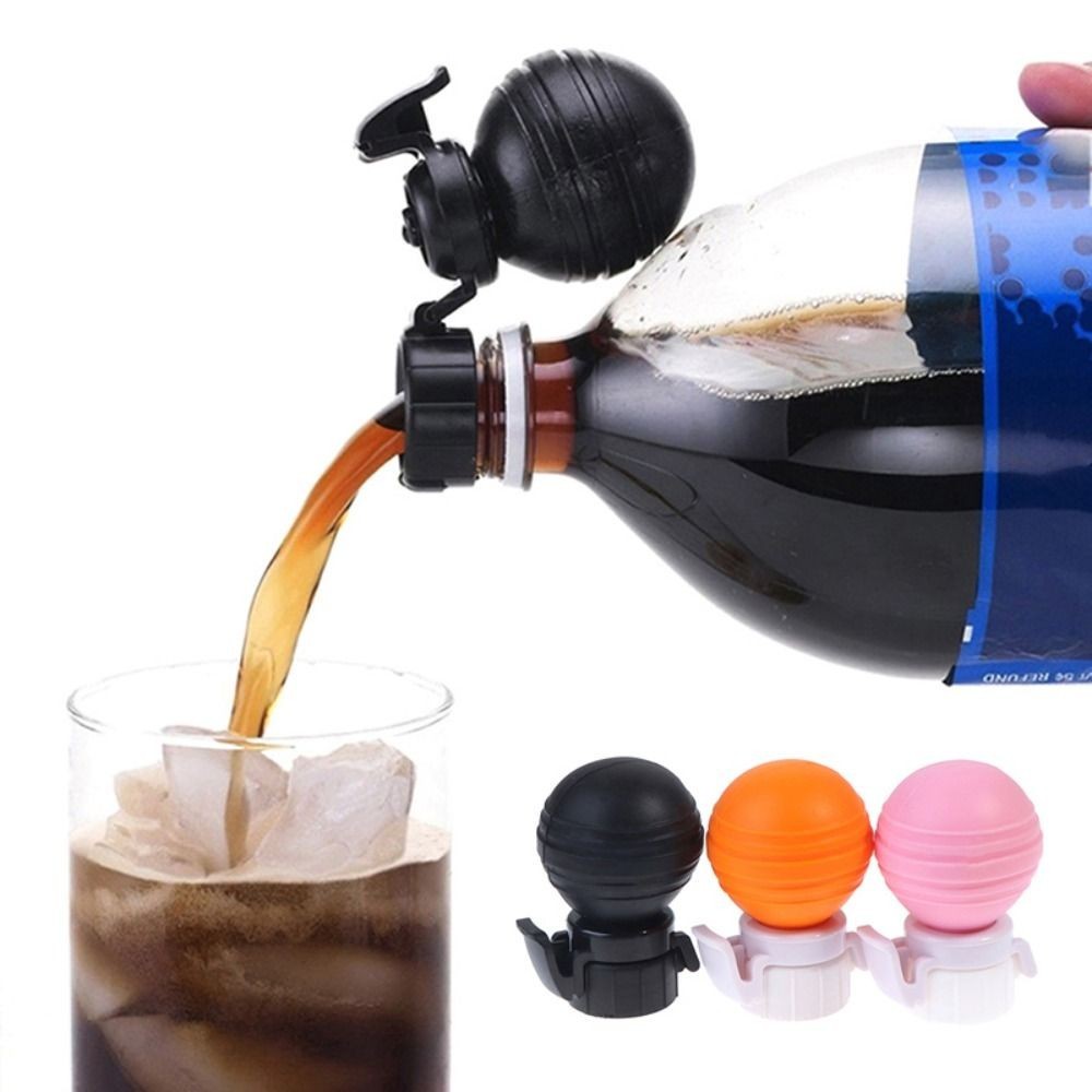 Inflatable Leak-proof Carbonation Keeper Cola Pump Soda Cap Drink ...