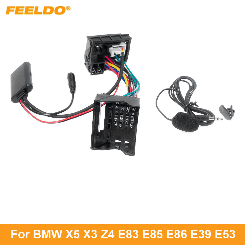 ☑FEELDO Car Bluetooth Module AUX-in Audio MP3 Music Adapter 16Pin ...