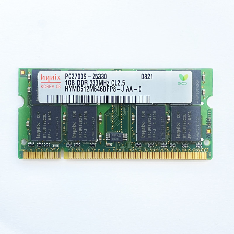 ☄Hynix Chipset DDR DDR1 512MB 333MHz PC-2700S Notebook Memory Laptop ...