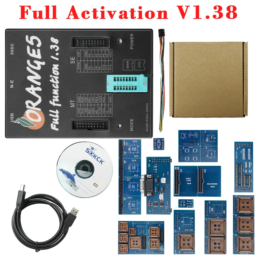 ☬2024 Orange5 Super Pro V1.38 ECU Programmer Orange 5 Software Full ...