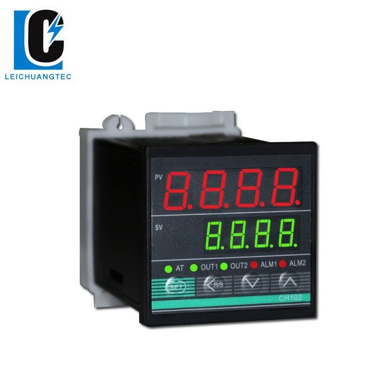 TC/RTD input CH102 Industrial intelligent PID temperature controller,48x48mm, SSR and Relay ...