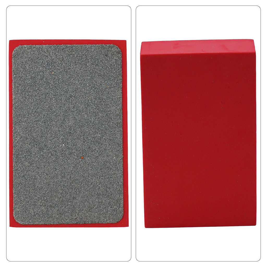 ☯90x55mm Diamond Polishing Hand Pad Block Wood Stone Polishing Hand ...