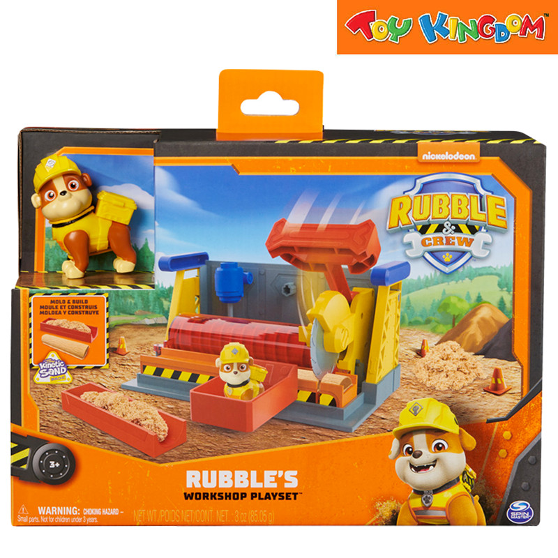 Paw Patrol Rubble & Crew Rubble's Workshop Playset | Shopee Philippines