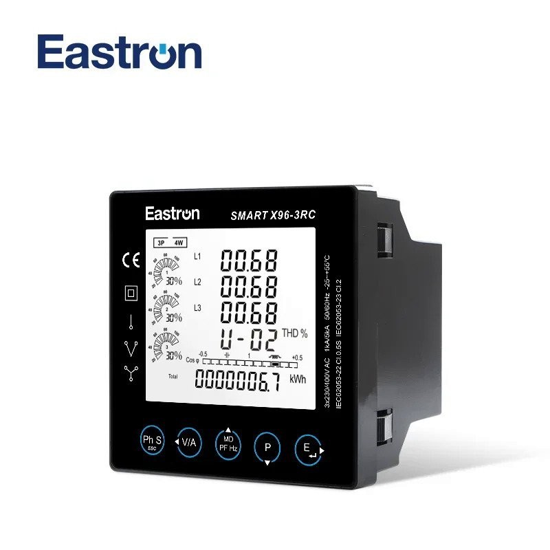 Three-Phase Three-Wire Power Meter with SMARTX96-3RC and ESCT-RC ...