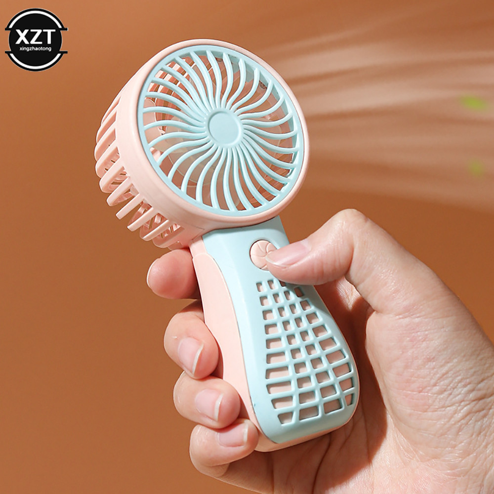 New USB Rechargeable Mini Handheld Fan Outdoor Mini Desktop Office Fans ...