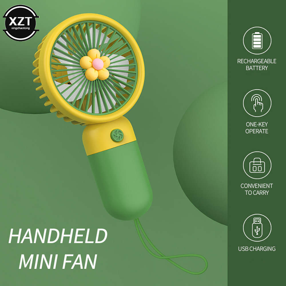 USB Charging Mini Handheld Fan Convenient And Ultra-quiet Fan High ...