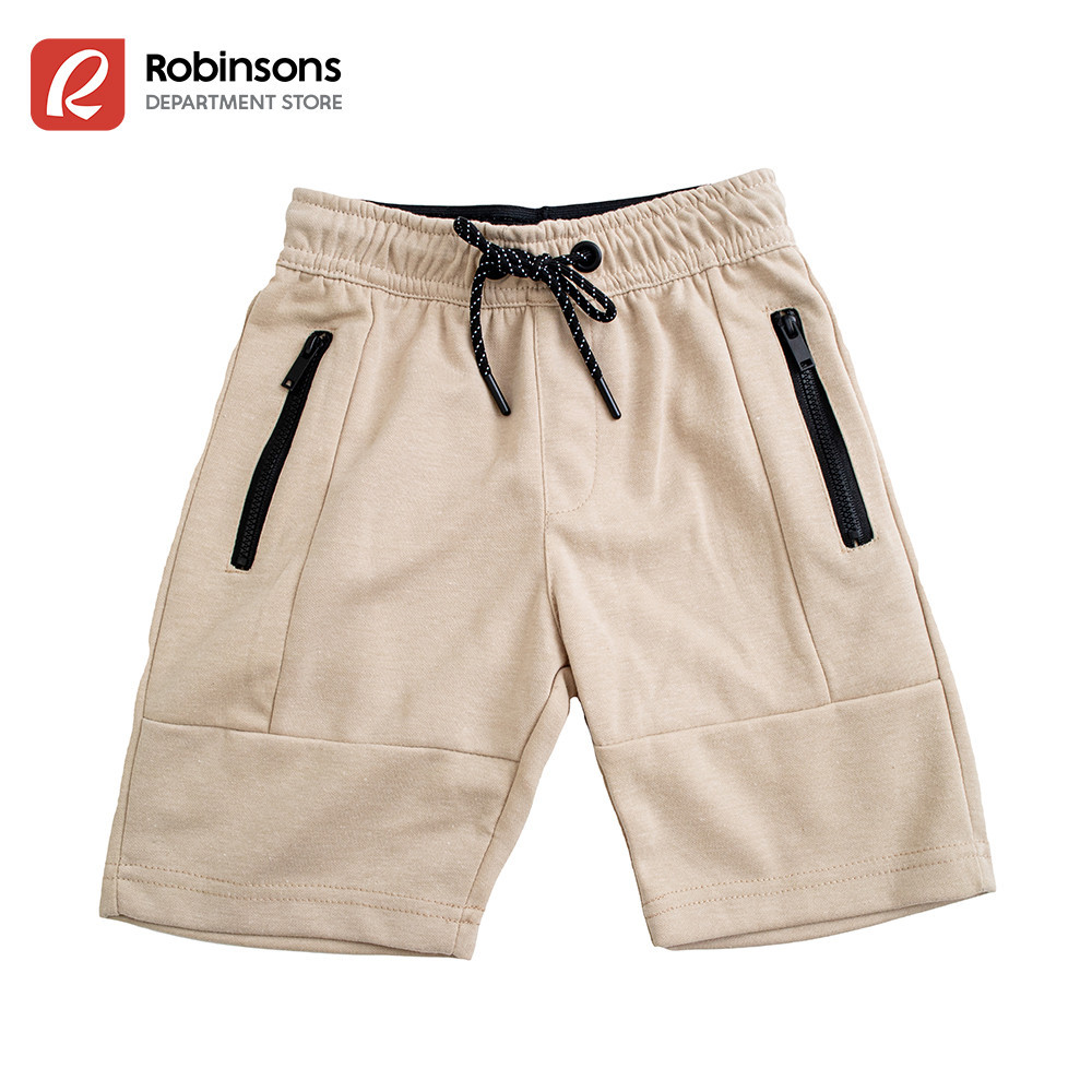Playground Interlock Shorts Light (Beige) | Shopee Philippines