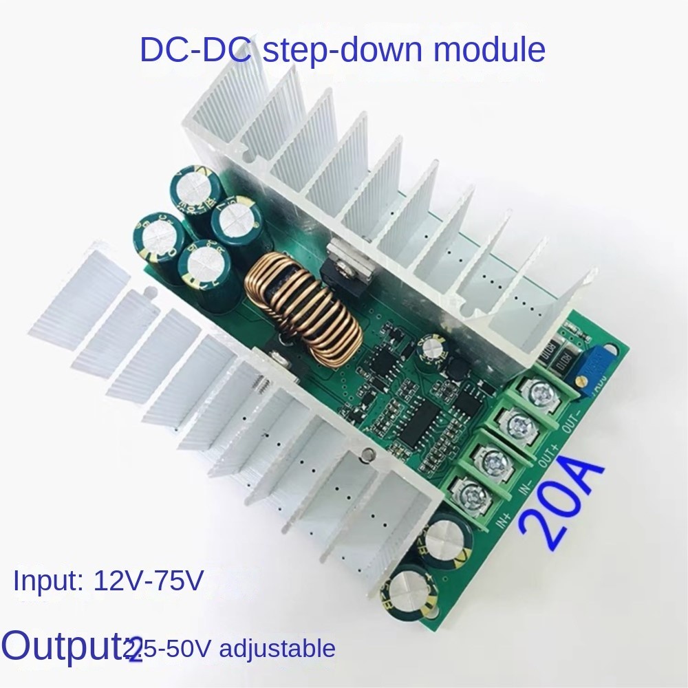 ☀500W Generator Adjustable Step-down Module Voltage Regulator Module ...