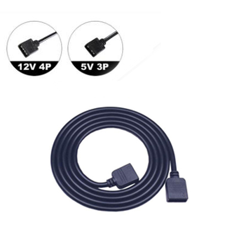 ARGB 5V 3Pin/12v 4Pin RGB LED strip Connector Splitter Cable wire for ...