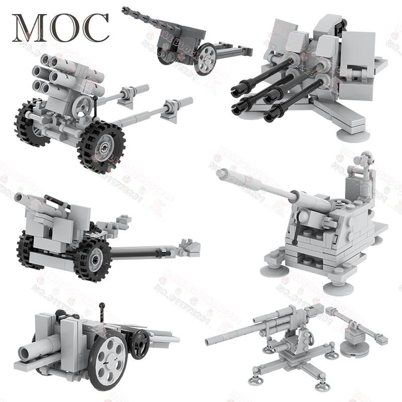 Military Series Firearm Weapon MOC Building Blocks DIY Army Modern ...
