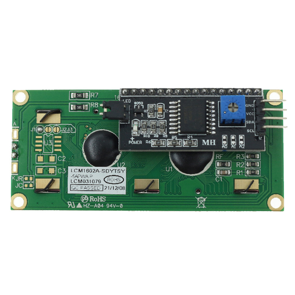 LCD1602 Display Module IIC I2C Interface HD44780 Liquid Crystal Display ... LCD1602 Display Module IIC I2C Interface HD44780 Liquid Crystal Display ...