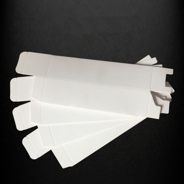 5*5*20cm Long White Paper Boxes for Gift Packaging Tall White Cardboard ...