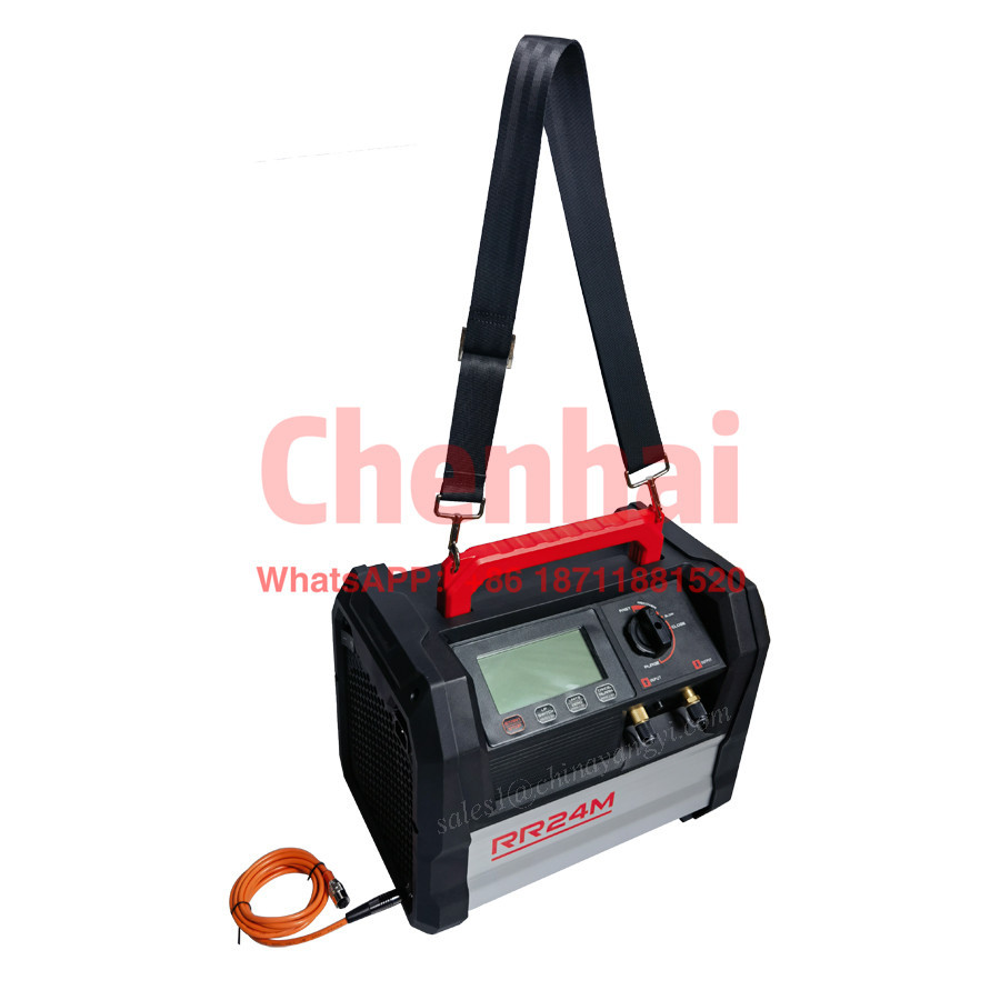 Twin Cylinder System Refrigerant Recovery Machine 1HP 32 R1234YF R410A ...