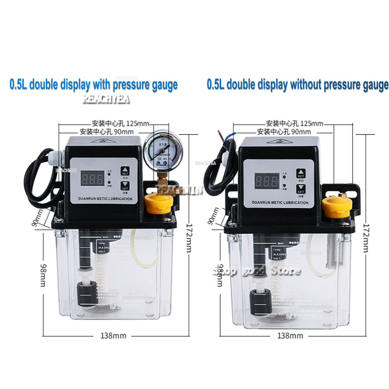 ★0.5/1/2 220V CNC liters lubricant pump automatic lubrication oil pump ...