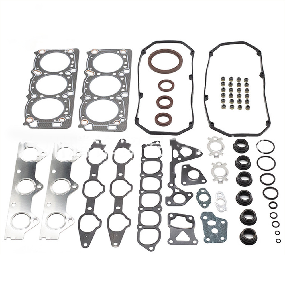 ♥Full Gasket Kit MD977868 For Mitsubishi 6G74 V65 V75 For Pajero Montero 3.5L 3497cc 24V cP ...