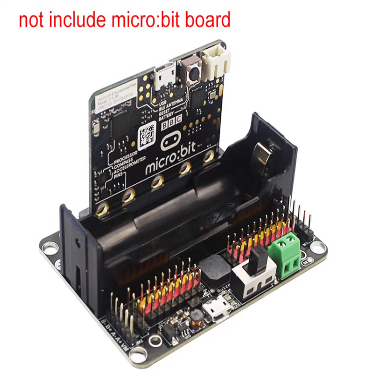 Microbit Expansion Board Module Microbit Primary And Secondary School Introduction To Robotbit 