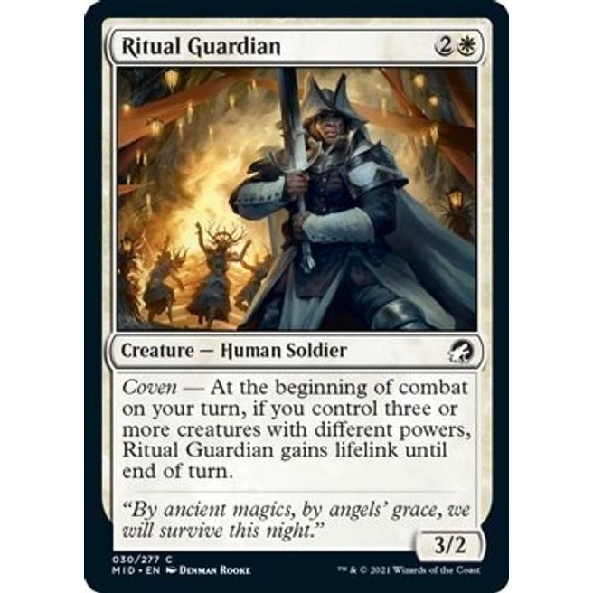 Ritual Guardian - Magic The Gathering (MTG) | Shopee Philippines