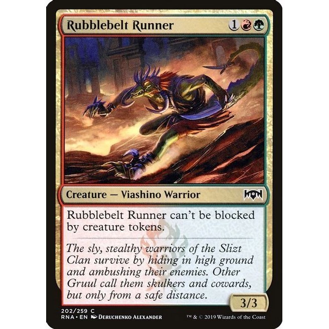 Rubblebelt Runner - Magic The Gathering (MTG) | Shopee Philippines