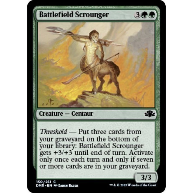 Battlefield Scrounger - Magic The Gathering (MTG) | Shopee Philippines