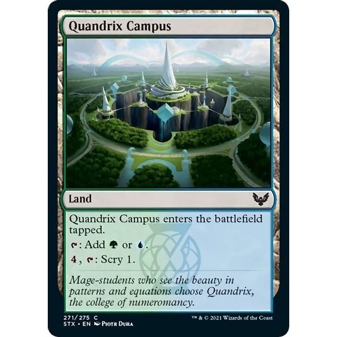 Quandrix Campus - Magic The Gathering (MTG) | Shopee Philippines