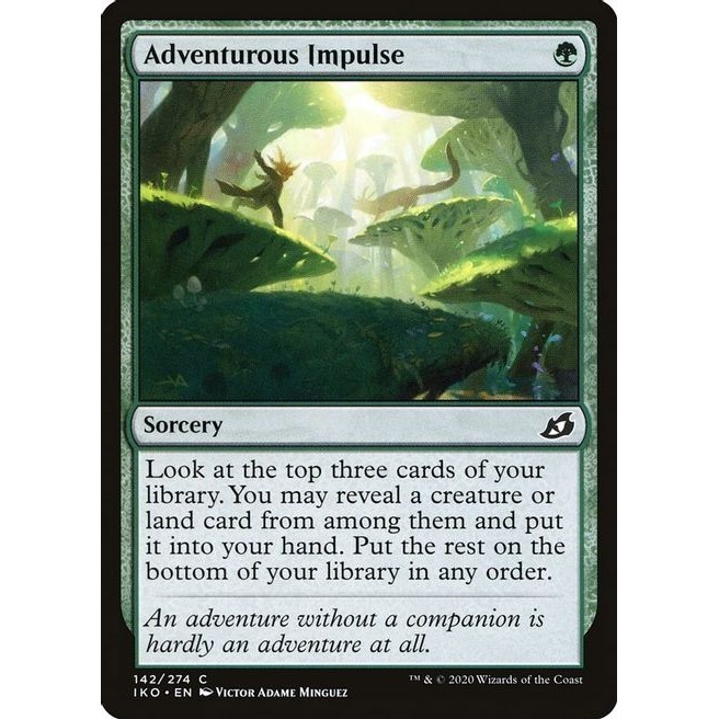 Adventurous Impulse - Magic The Gathering (MTG) | Shopee Philippines