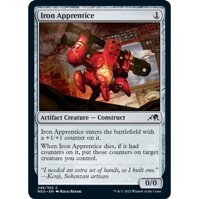 Iron Apprentice - Magic The Gathering (MTG) | Shopee Philippines